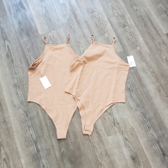 a new day | Tops | Thong Tank Top Bodysuit A New Day | Poshmark